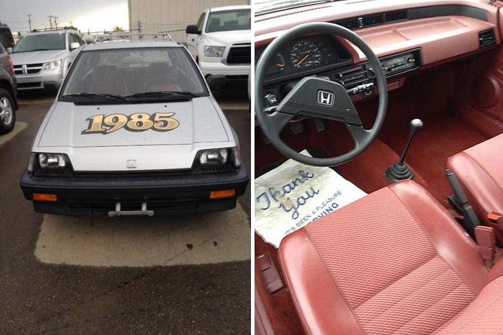 Sale a la venta un Honda Civic de 1985 sin estrenar - Periodismo del Motor