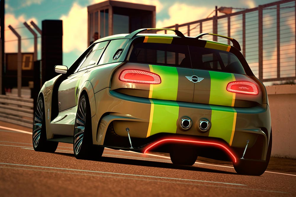 MINI Vision Gran Turismo, sólo disponible para el GT6 - Periodismo del ...