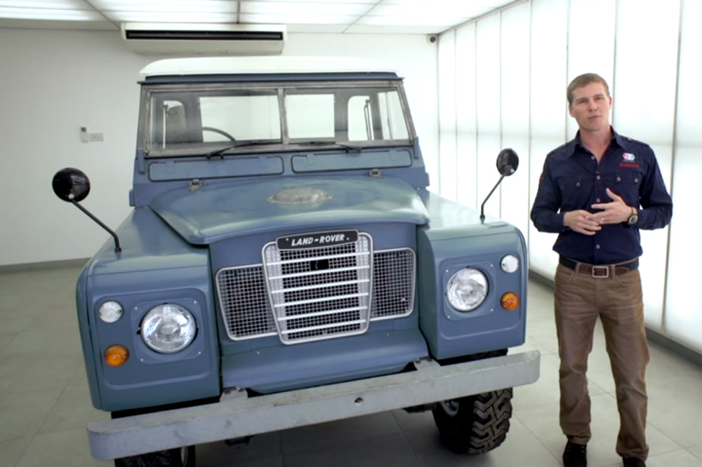 Vídeo: así fue la restauración del Land Rover de Bob Marley ...
