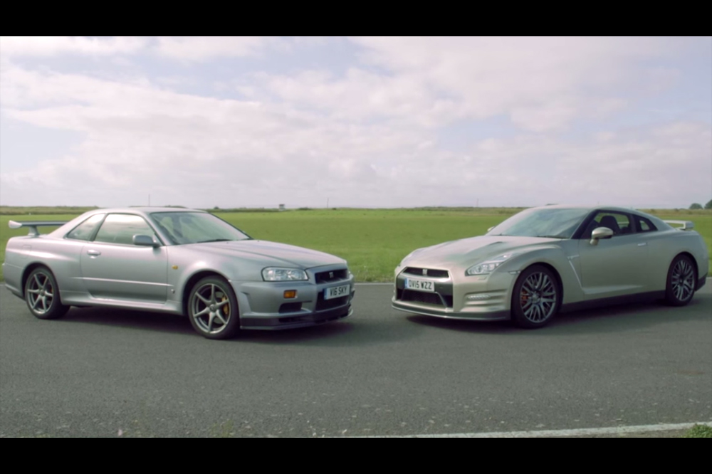 Vídeo: Nissan GT-R R35 contra Nissan Skyline GT-R R34, en circuito ...