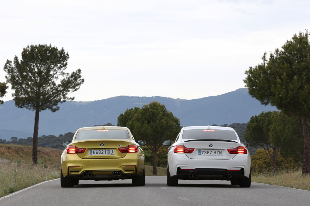 COMPARATIVA: BMW M4 Coupé vs BMW 435i M Performance - Periodismo del Motor
