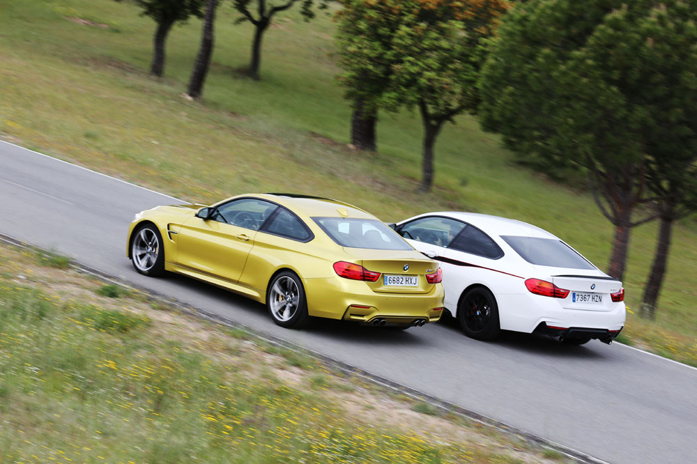 COMPARATIVA: BMW M4 Coupé vs BMW 435i M Performance - Periodismo del Motor