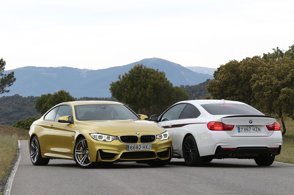 COMPARATIVA: BMW M4 Coupé vs BMW 435i M Performance - Periodismo del Motor
