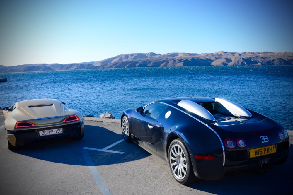 Vídeo: Bugatti Veyron vs Rimac Concept_One - Periodismo del Motor