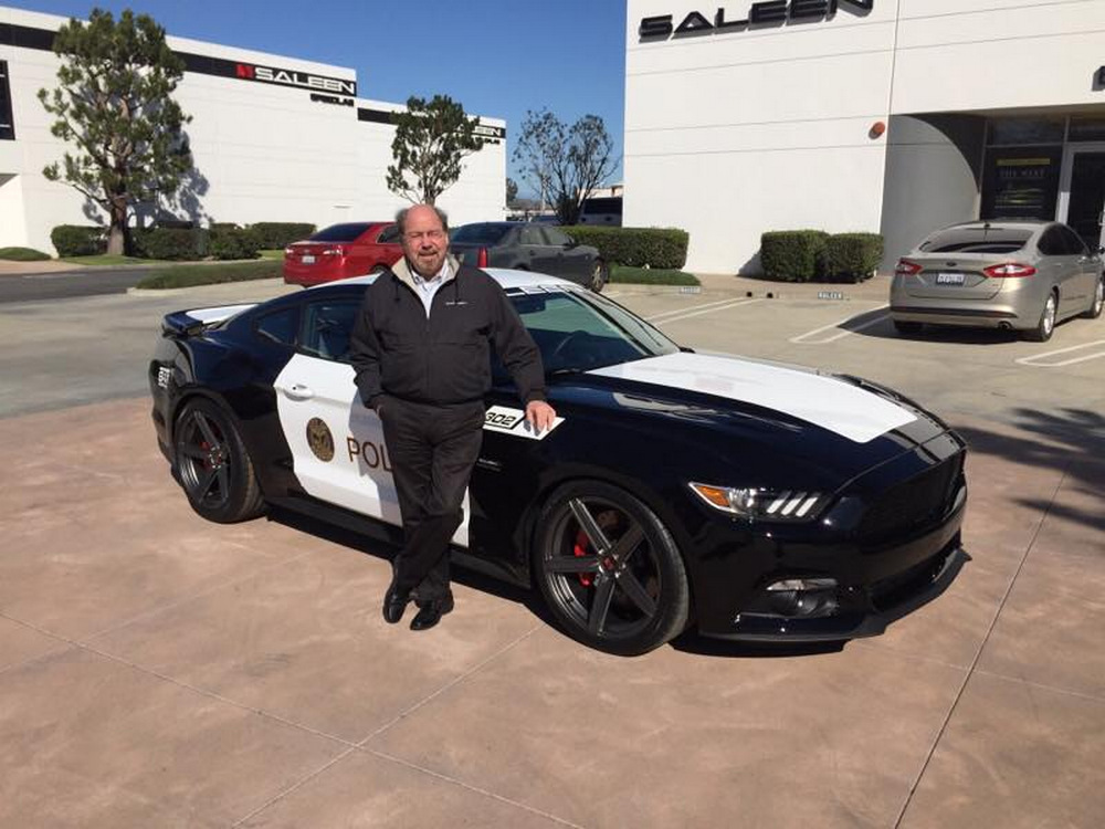 El nuevo Saleen Ford Mustang de 740 CV de la Policía de Riverside ...