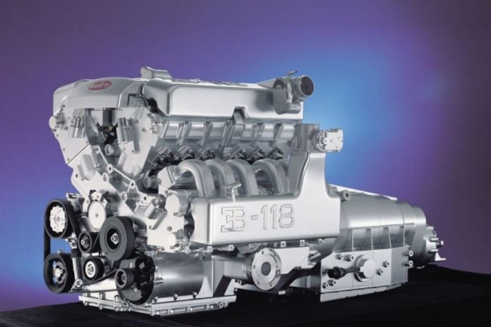 El extraño motor W18 que supuso el renacer de Bugatti