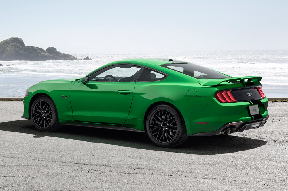 Need for Green: la nueva pintura verde del Ford Mustang