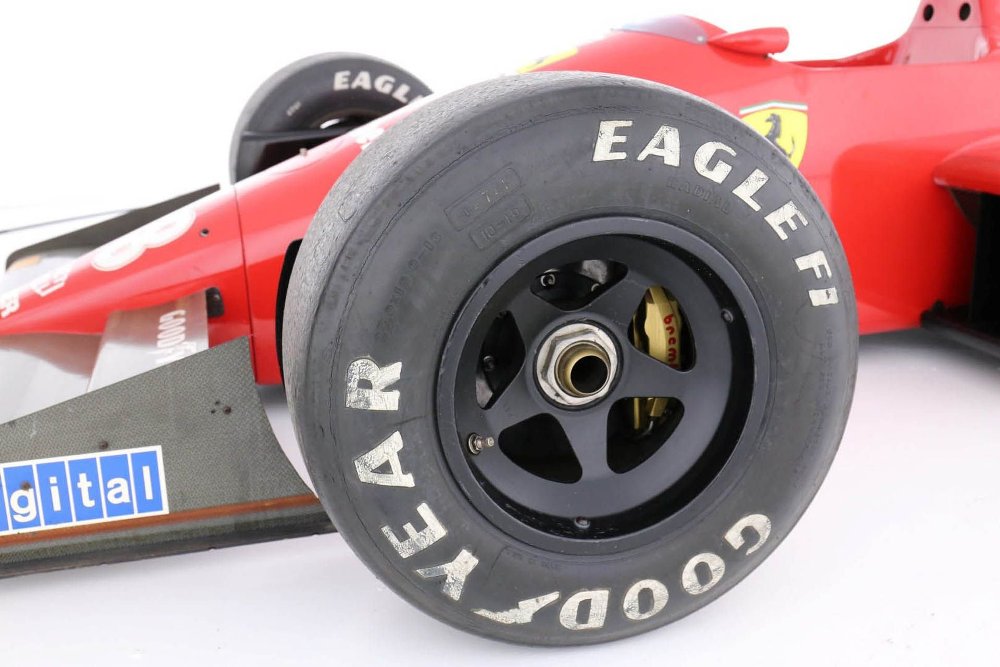 A subasta el Ferrari F1/87 de 1987 de Michele Alboreto