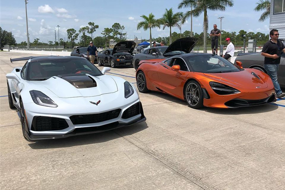¿Puede un Corvette ZR1 de 765 CV con un McLaren 720S? - Periodismo del ...