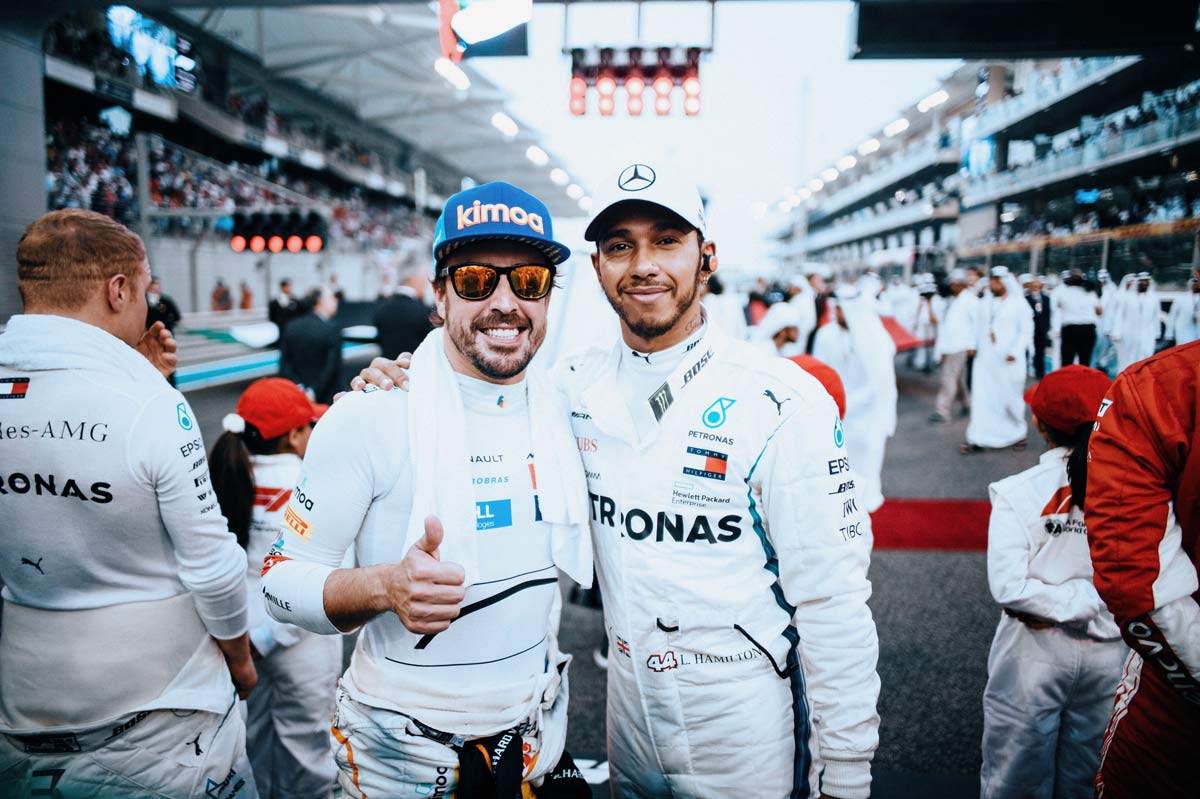 Hamilton: "Alonso ha sido una verdadera leyenda" - Periodismo del Motor