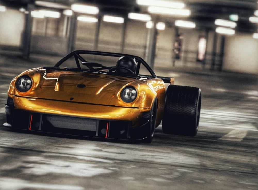 Half11: un híbrido entre un Porsche 911 y un Fórmula 1
