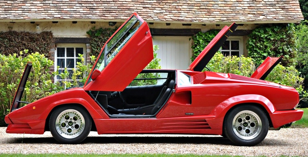 Un joven Horacio Pagani salvó al Lamborghini Countach en 1988