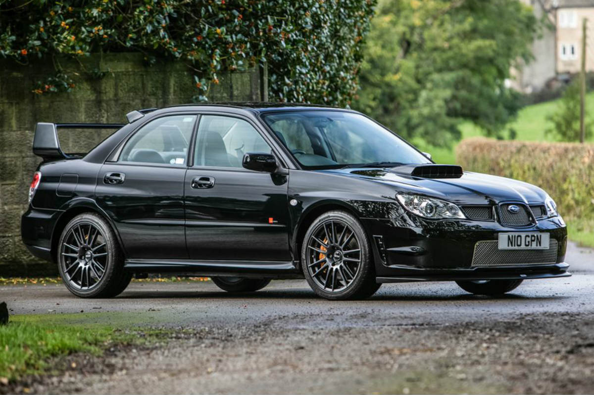 A subasta el Subaru Impreza RB320 propiedad del copiloto de Richard ...