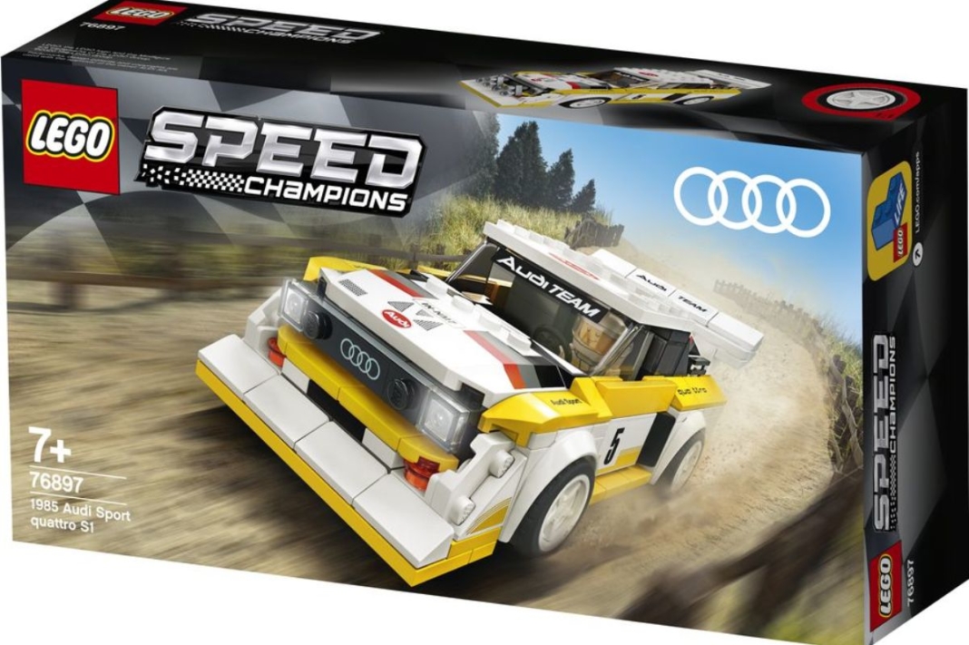El Audi Sport Quattro S1 llega como un kit de LEGO
