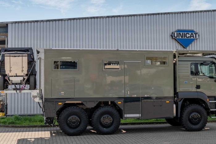Unicat MD56c, un camión camperizado para dar la vuelta al mundo ...