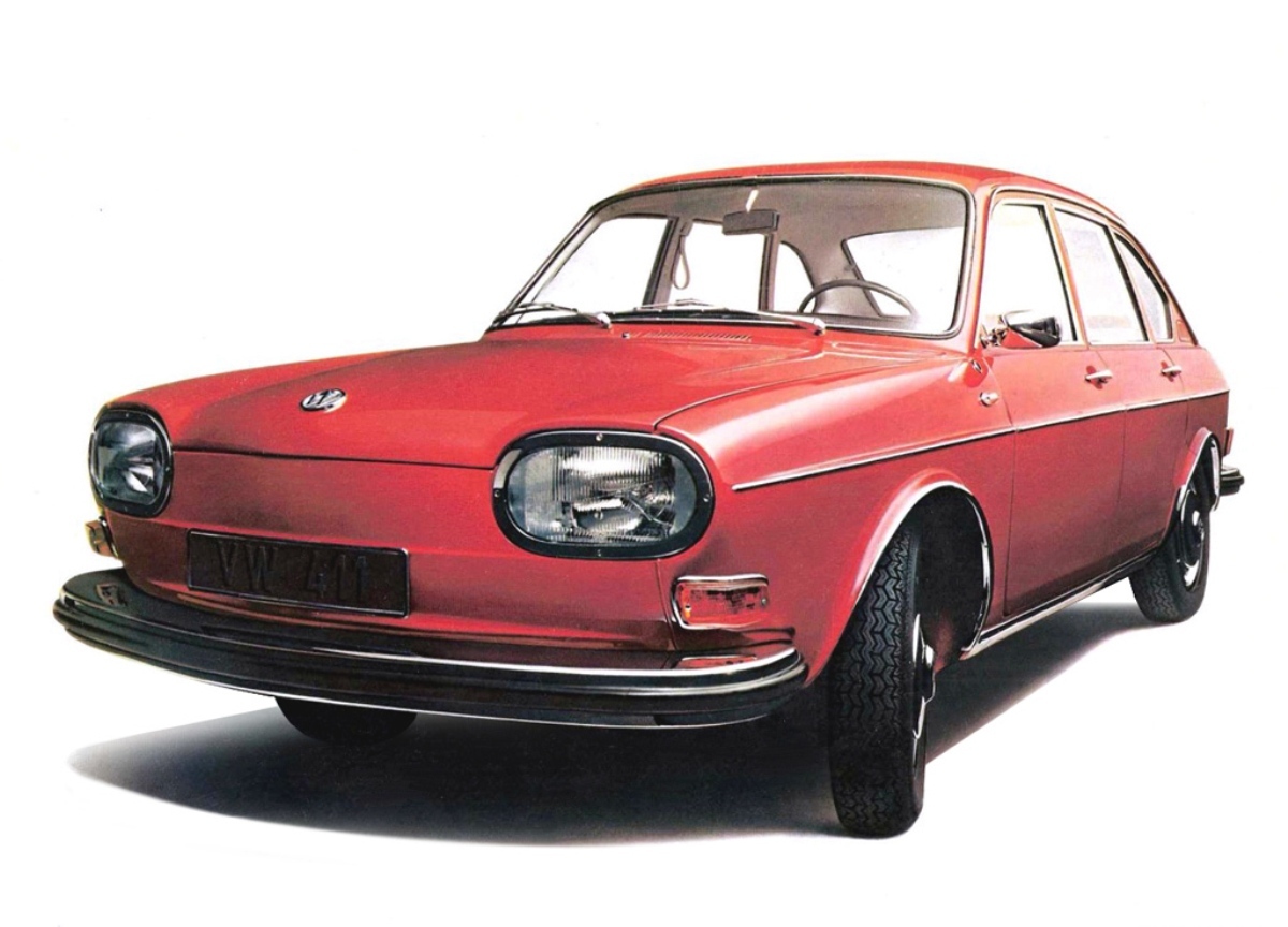 Volkswagen Type 4/411 (1968): el compacto familiar basado en el Beetle