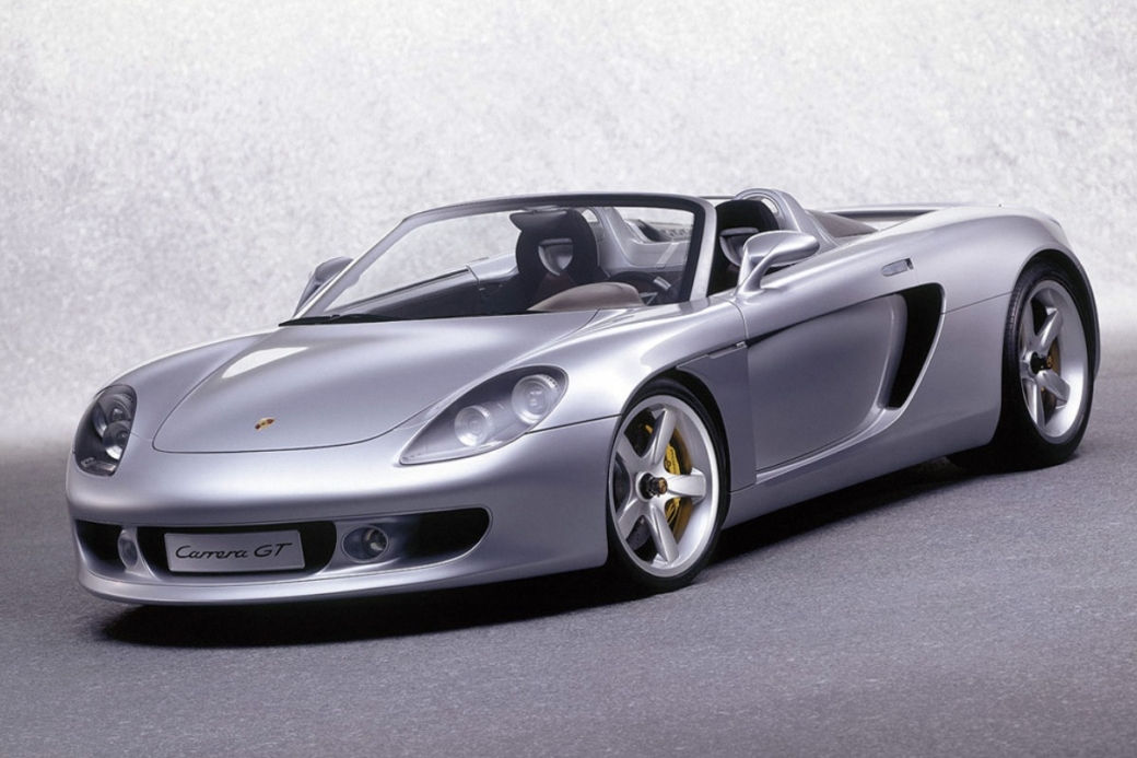 20 años desde aquel primer paseo del concept car del Porsche Carrera GT ...