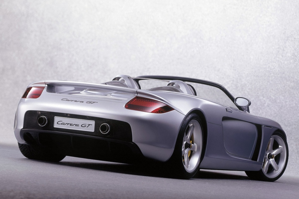 20 años desde aquel primer paseo del concept car del Porsche Carrera GT ...