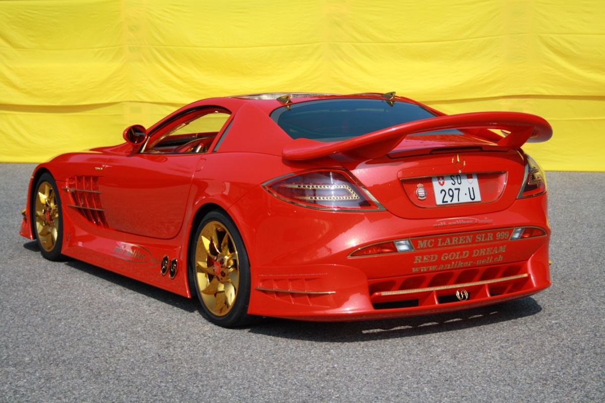 Mercedes SLR McLaren "999 Gold Dream" o cómo arruinar un mito