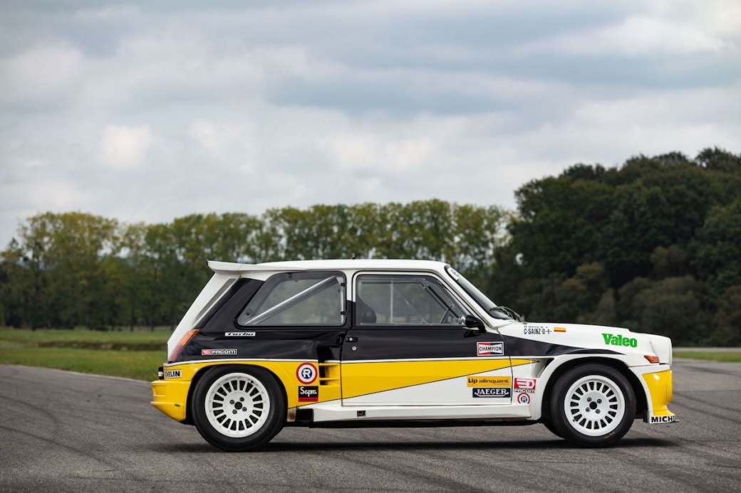 A subasta el Renault 5 Maxi Turbo con el que corrió Carlos Sainz