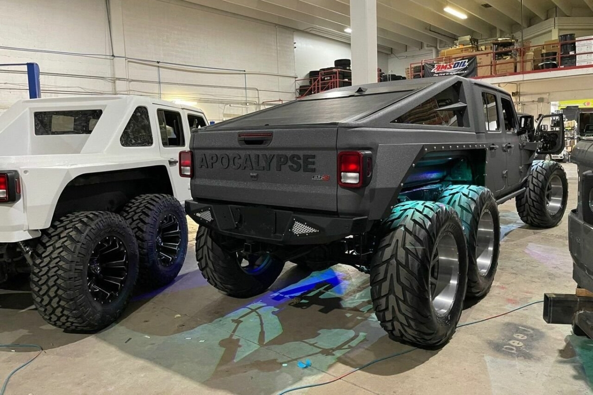 Apocalypse Hellfire 6x6: un Jeep que conducirías en el fin del mundo