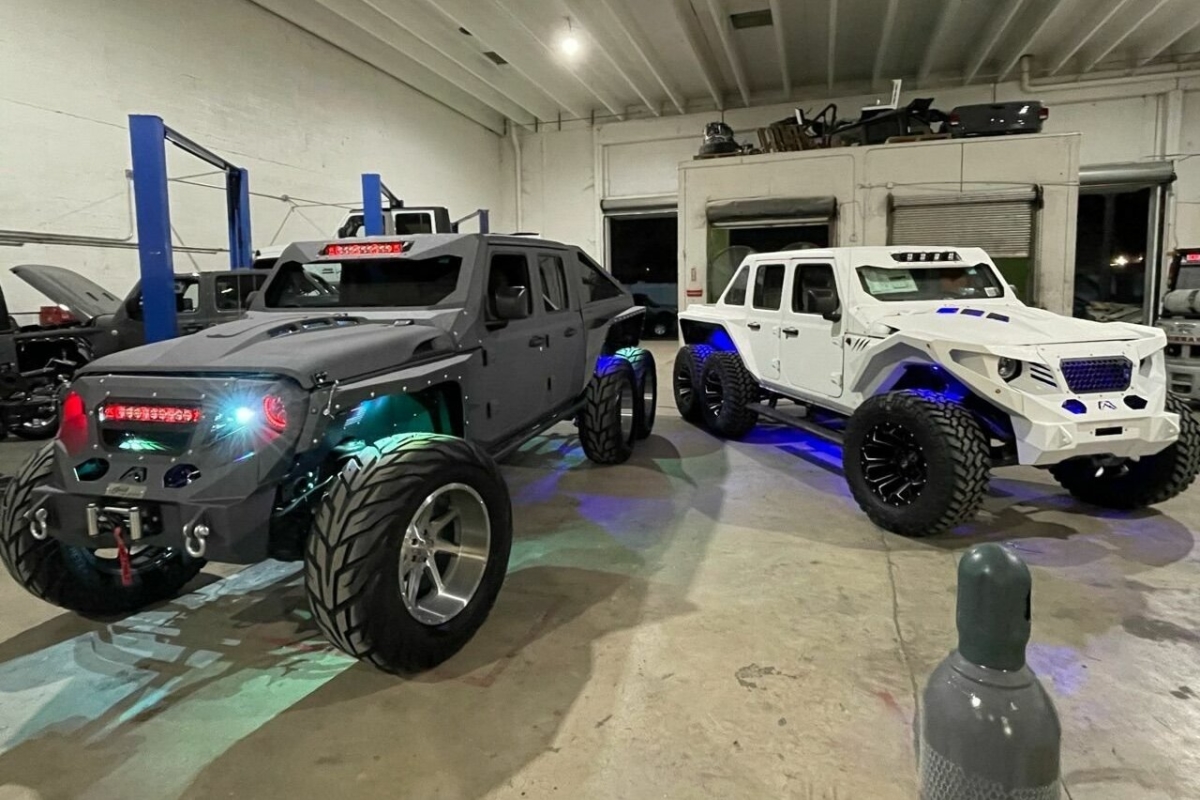Apocalypse Hellfire 6x6: un Jeep que conducirías en el fin del mundo