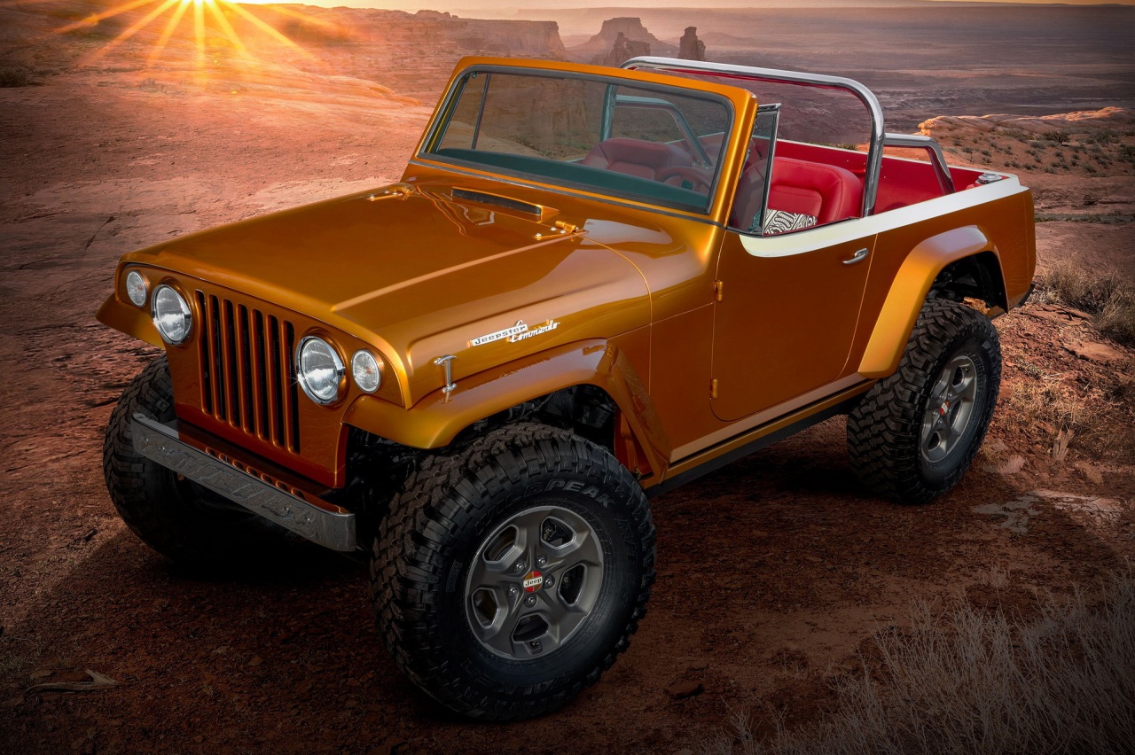 Jeepster Commando Beach 1968, novedad en el Easter Jeep Safari