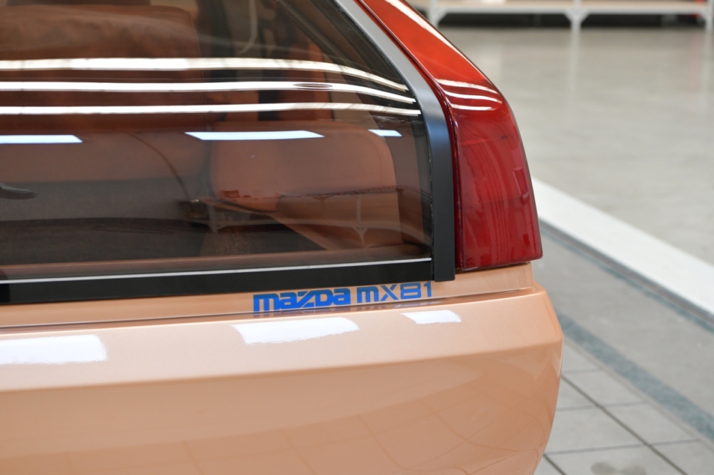 Mazda MX-81 Aria (1981): el concept car diseñado por Bertone