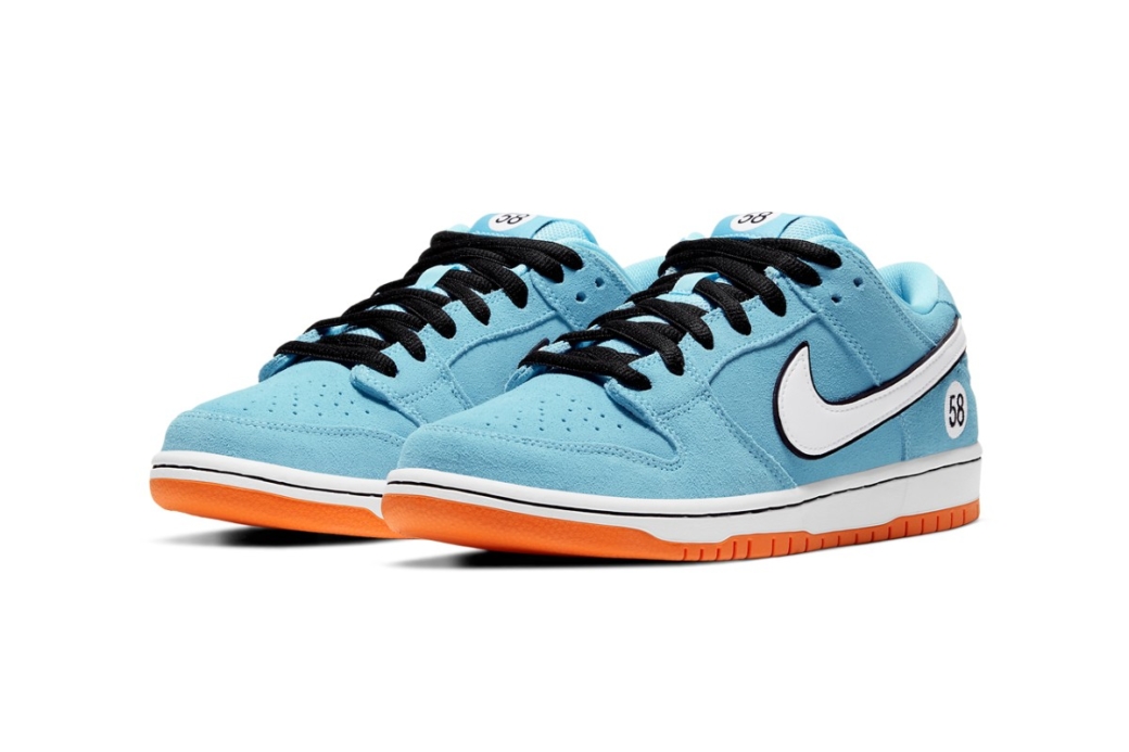 Las Nike SB Dunk Low Gulf lucen la mítica decoración de competición ...