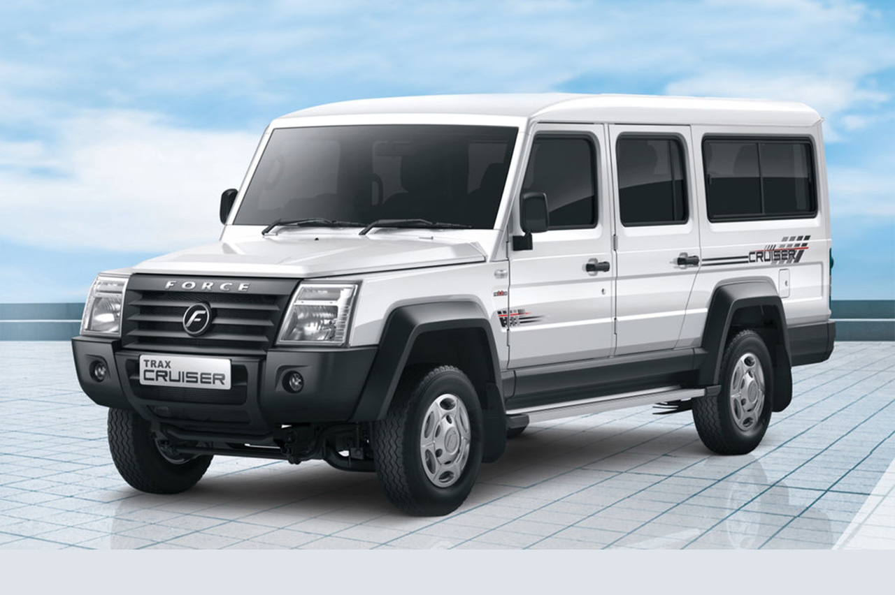 Force Motors Trax Cruiser: el Mercedes Clase G indio de 13 plazas