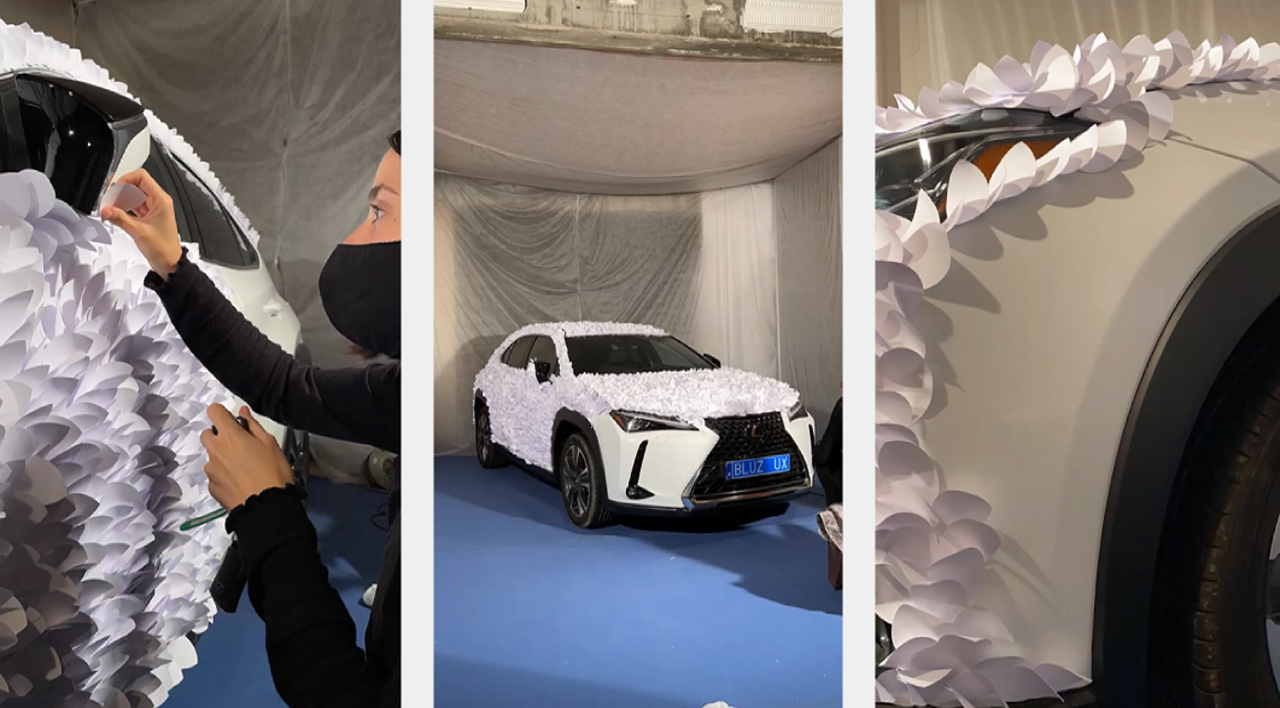 Lexus UX Art Car, el arte como inspiración - Periodismo del Motor