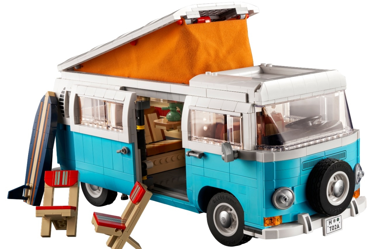 Así es la Volkswagen T2 de Lego, un kit para amantes de las campers