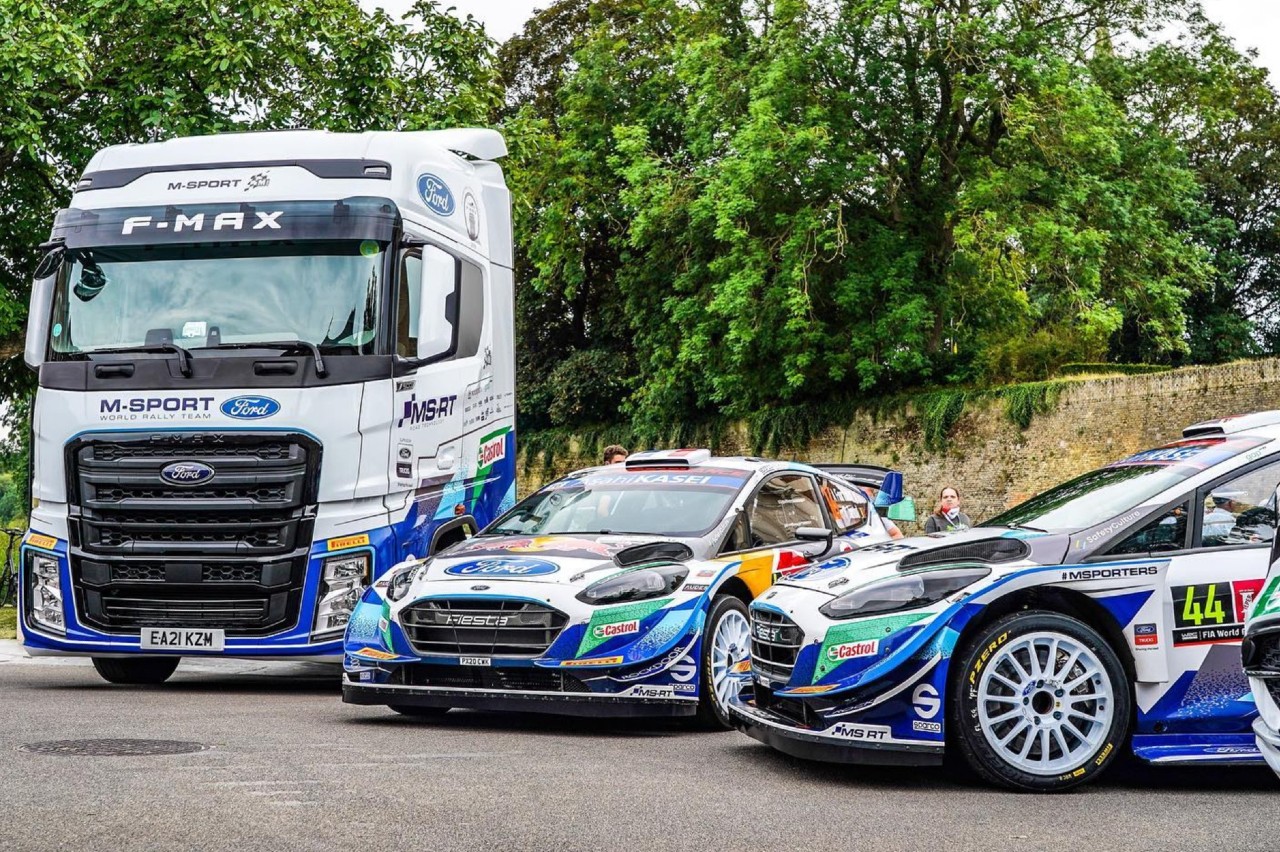 Los Ford Ranger MS-RT y Ford F-Max se visten de rally - Periodismo del ...