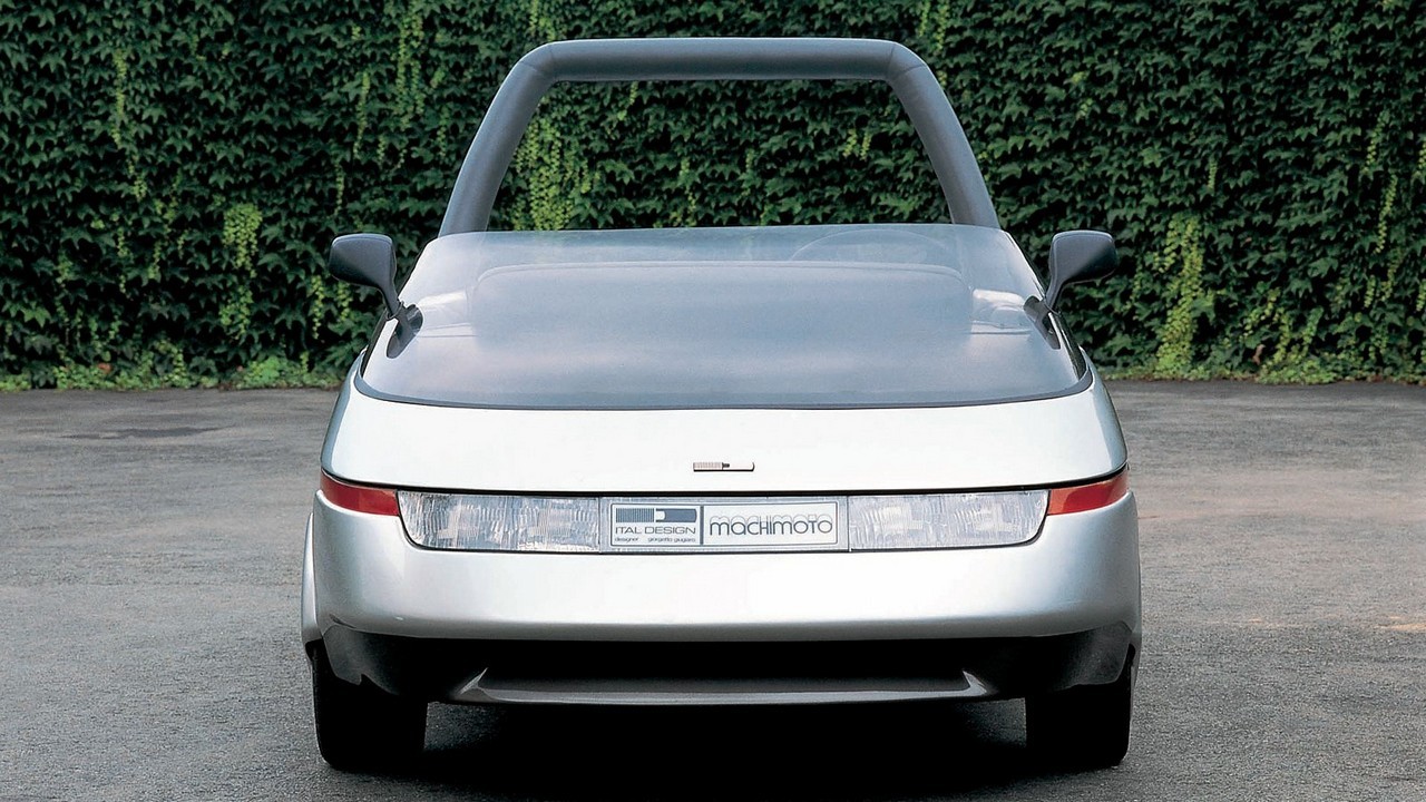 Italdesign Machimoto (1986): el extraño concept mitad moto, mitad coche