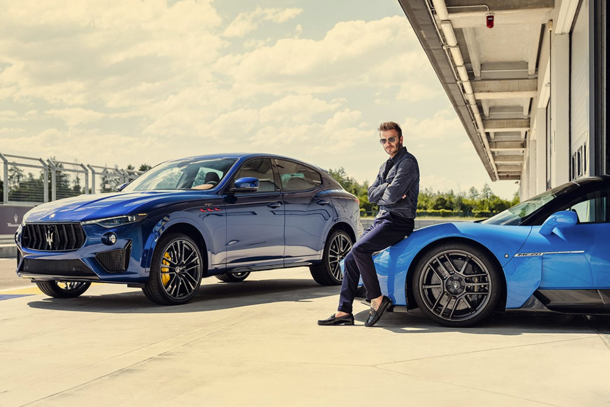 David Beckham estrena un nuevo superdeportivo, el Maserati MC20 ...
