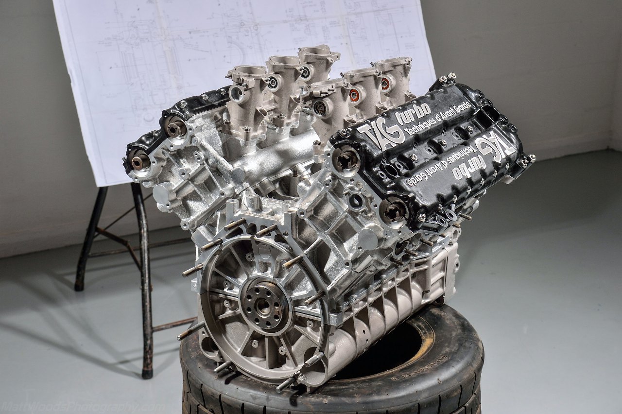A la venta un motor Porsche TAG turbo de F1 de 1984