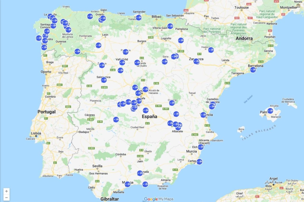 ¿Dónde están ubicados los radares Veloláser? Hay un mapa donde verlos