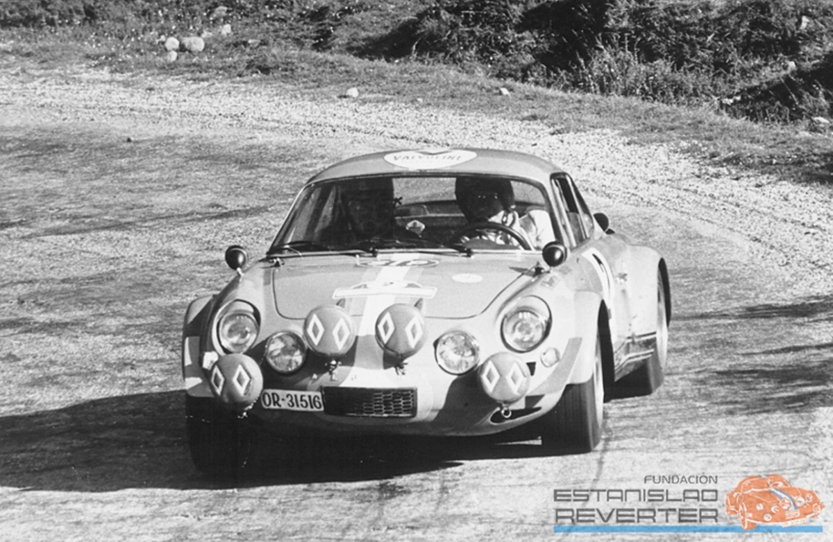 Alpinche, el extraño Alpine de rallyes español con motor Porsche