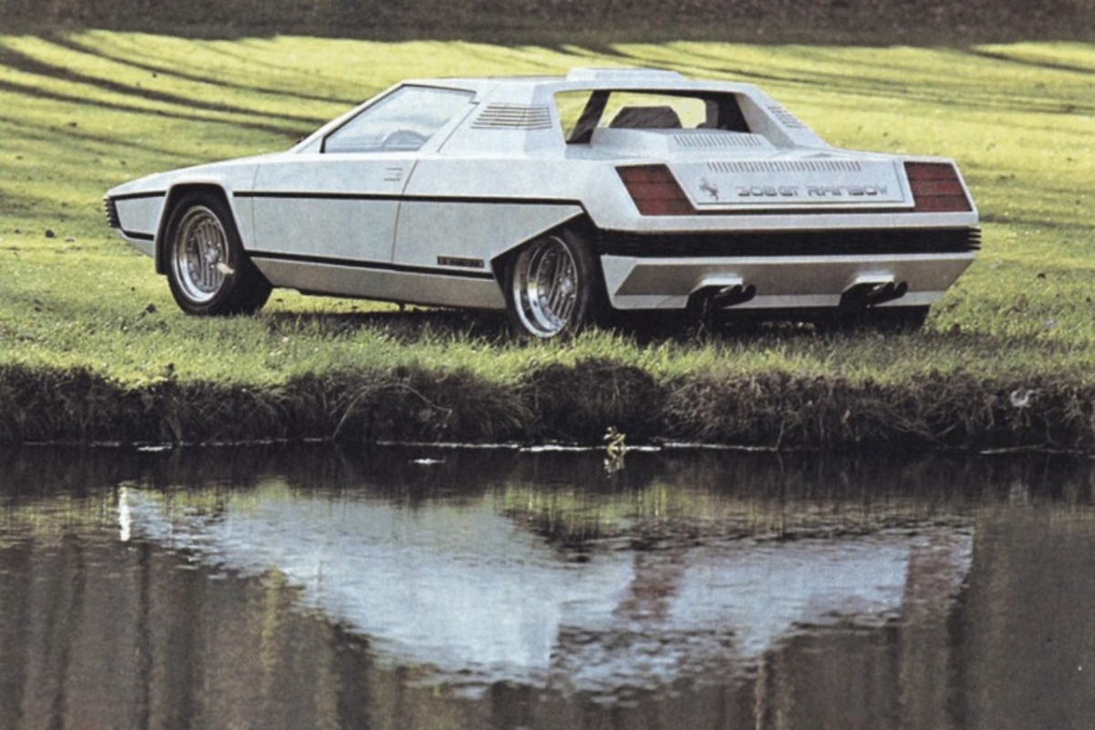 Ferrari 308 GT Rainbow concept (1976): el Ferrari diseñado por Marcello ...