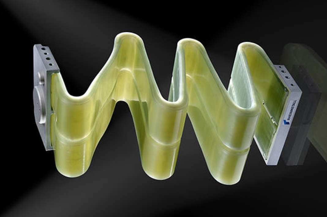 Así son los resortes de la suspensión de plástico, que podría ser el ...