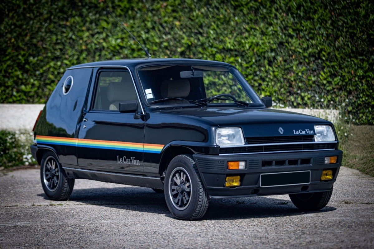 A subasta uno de los pocos Renault 5 Le Car Van construidos para ...