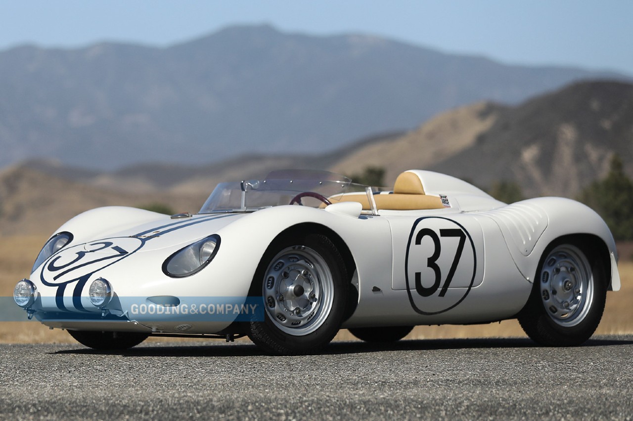 A subasta este Porsche 718 RSK de 1959 que compitió en Le Mans y en la ...