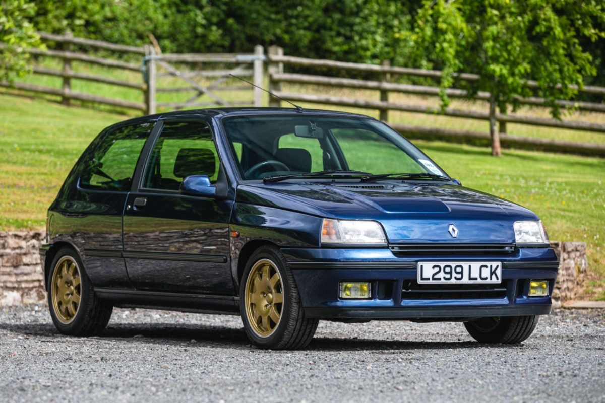 A subasta un Renault Clio Williams Fase 1 de 1993 - Periodismo del Motor