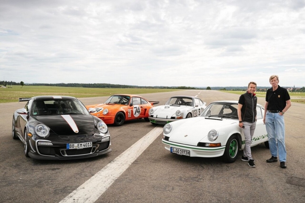 Walter Röhrl y Timo Bernhard se ponen al volante del Porsche 911 ...