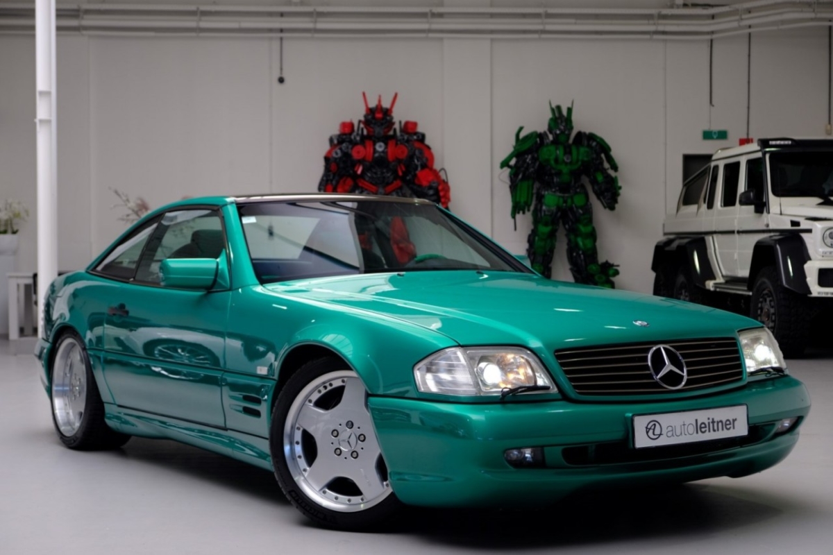 A la venta este exclusivo Mercedes-Benz SL 60 AMG Roadster de 1997
