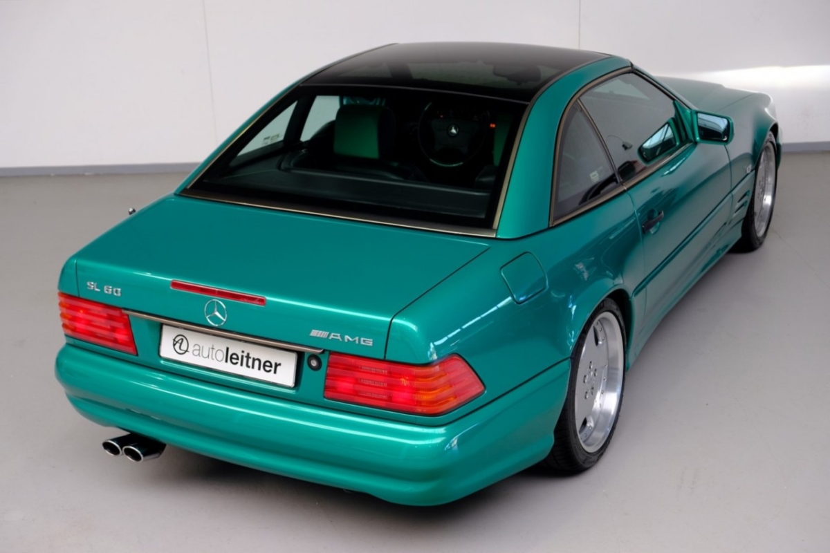 A la venta este exclusivo Mercedes-Benz SL 60 AMG Roadster de 1997
