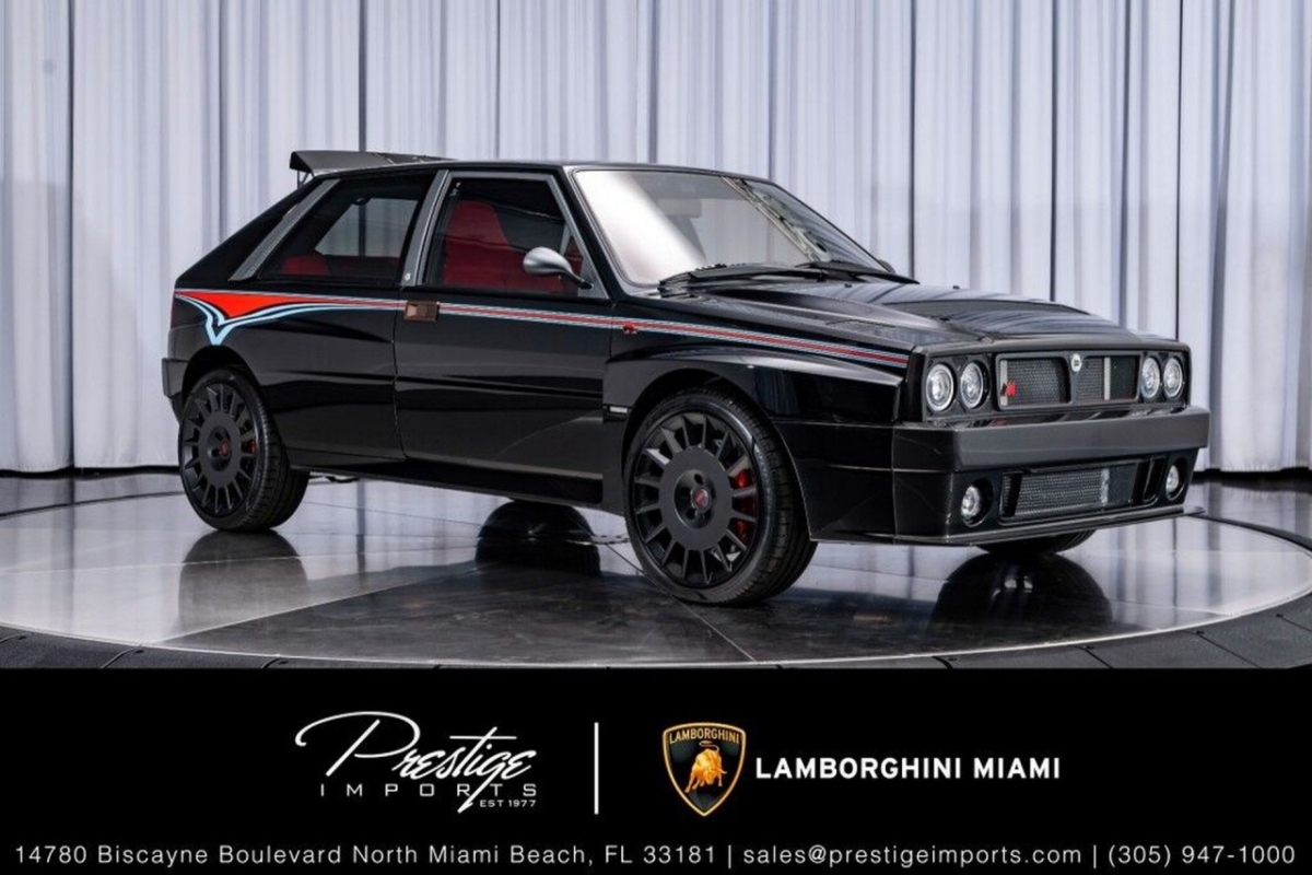 A la venta este Lancia Delta Futurista de Automobili Amos