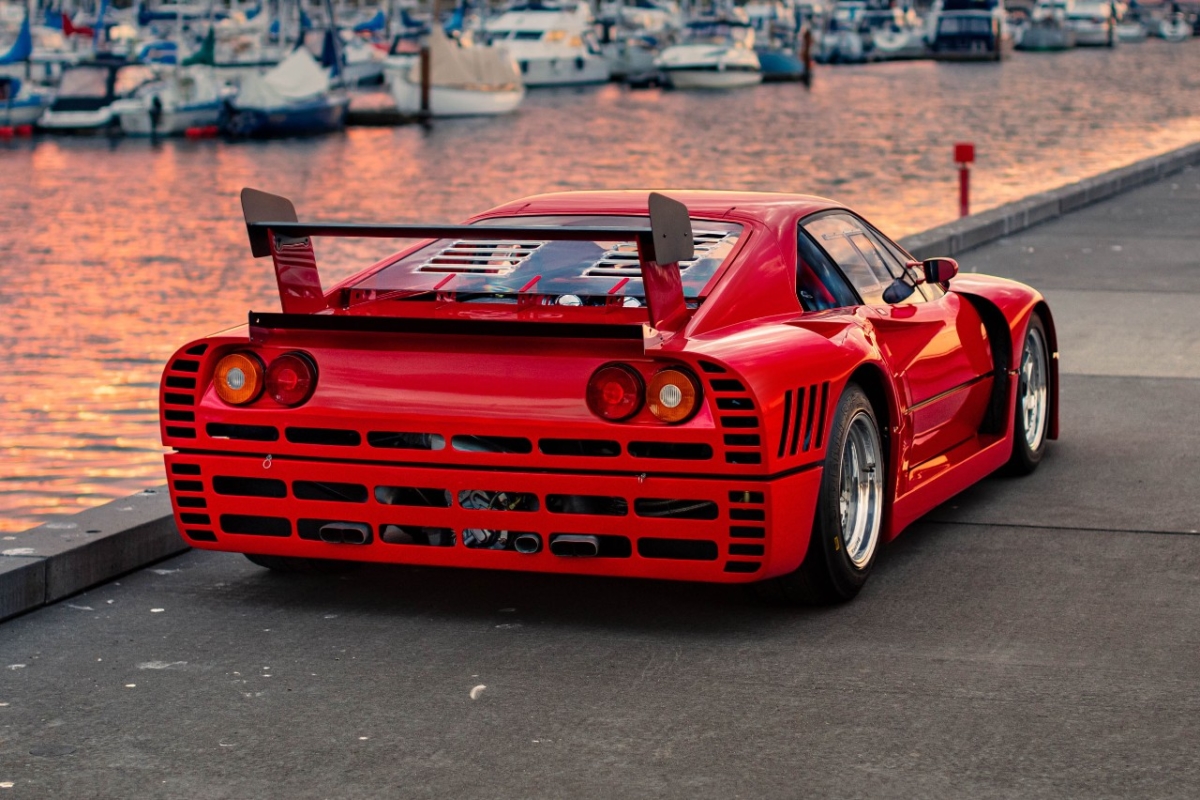 A subasta un Ferrari 288 GTO Evoluzione, uno de los más caros, raros y ...