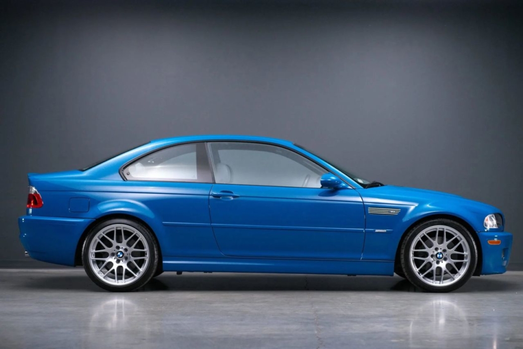 A subasta este BMW M3 E46 Laguna Seca Blue de 2002