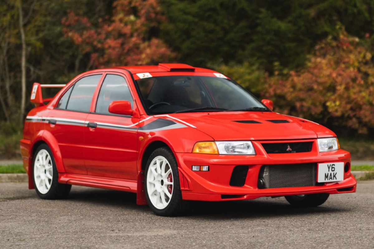 A subasta un exclusivo Mitsubishi Lancer EVO VI Tommi Mäkinen ...